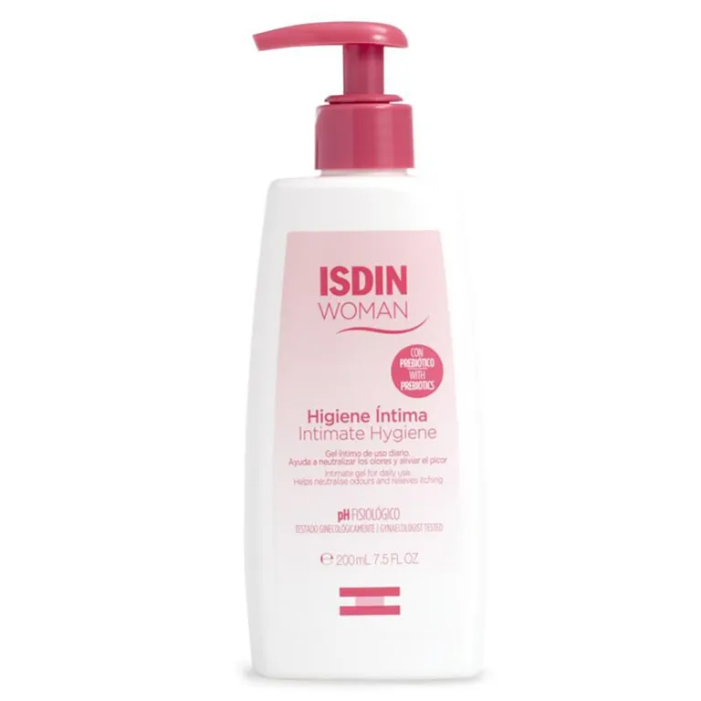 ISDIN - Jabón Íntimo PH Fisiológico Woman Higiene Intima 200 ml | Ofertitas