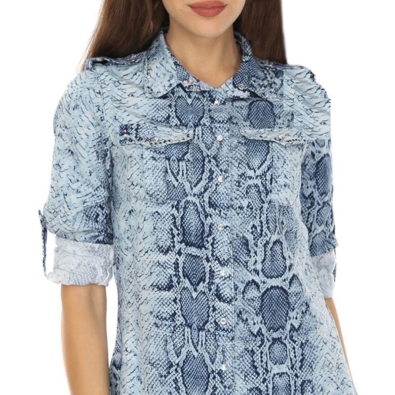 DISHE JEANS Blusa Escamas | falabella.com