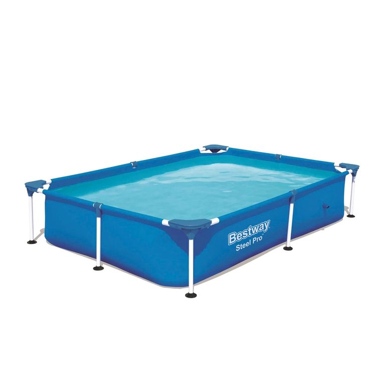 BESTWAY - Piscina Estructural Rectangular 2.21M X 1.50M X 43Cm 1200 Lts | Ofertitas