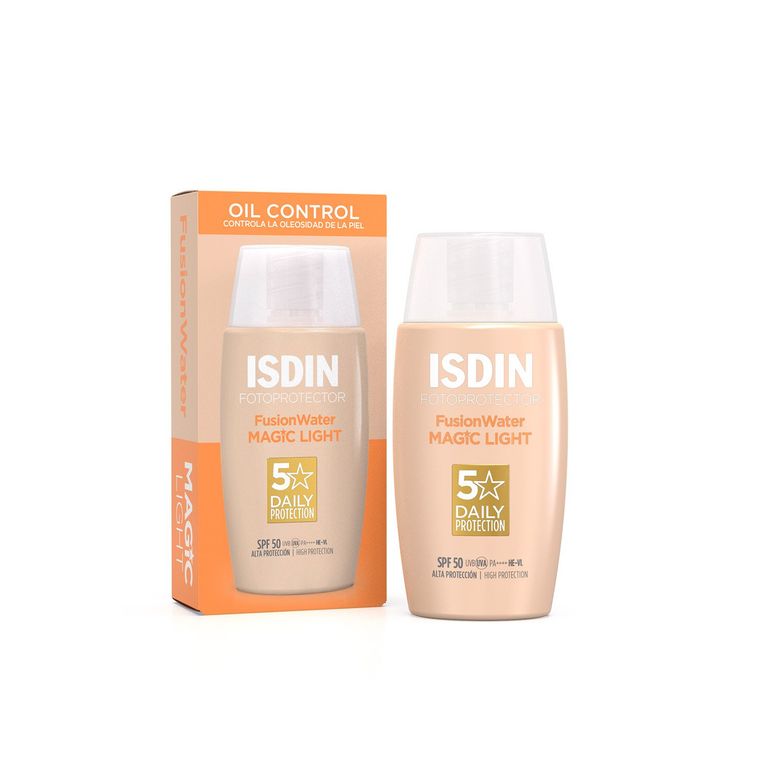 ISDIN Fotoprotector Facial Fusion Water Magic Light Spf 50 Ml Isdin ...
