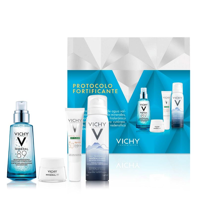 VICHY Set Vichy Minéral 89 Booster - Protocolo Fortificante Vichy ...