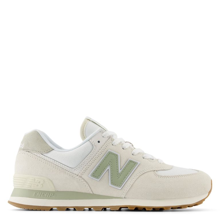 NEW BALANCE 574 Zapatilla Urbana Unisex Cuero Beige New Balance ...