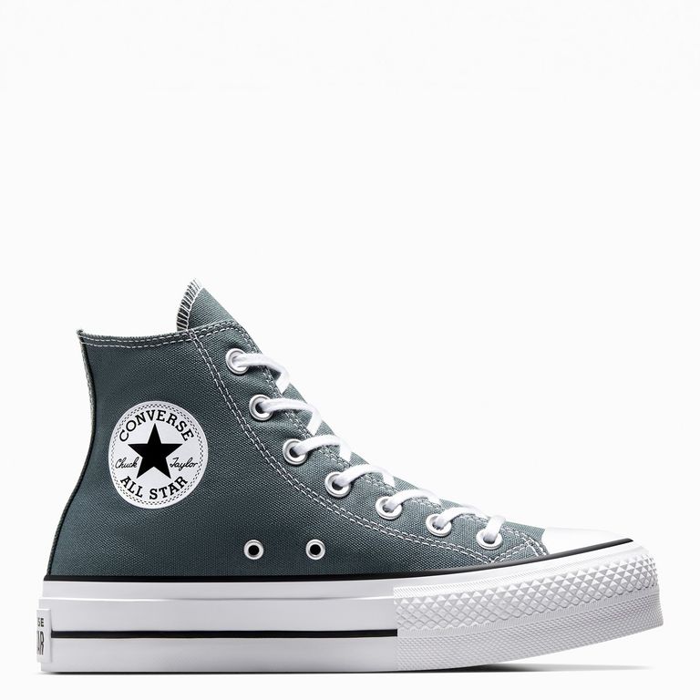 CONVERSE Chuck Taylor All Star Lift Zapatilla Urbana Mujer Verde ...