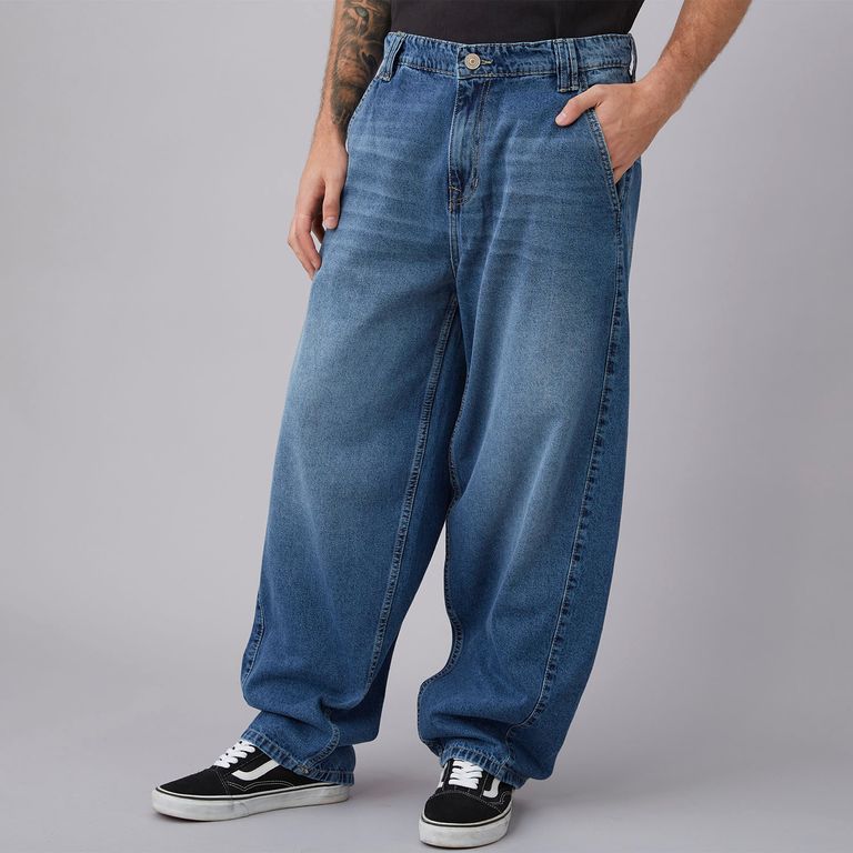 AMERICANINO - Jeans Balloon Presilla Hombre | Ofertitas