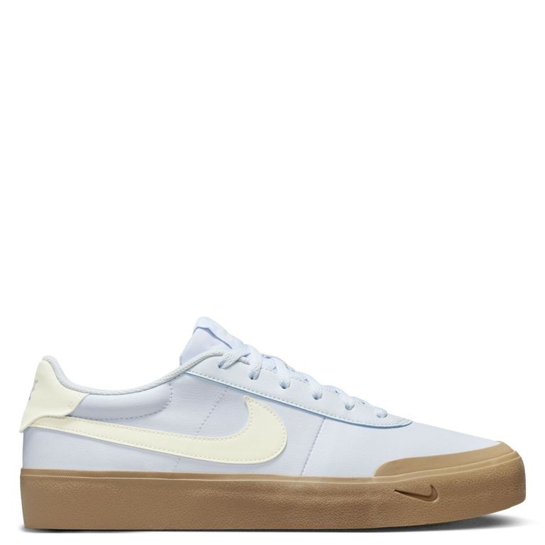 NIKE Court Shot Zapatilla Urbana Hombre Cuero Azul Nike | falabella.com