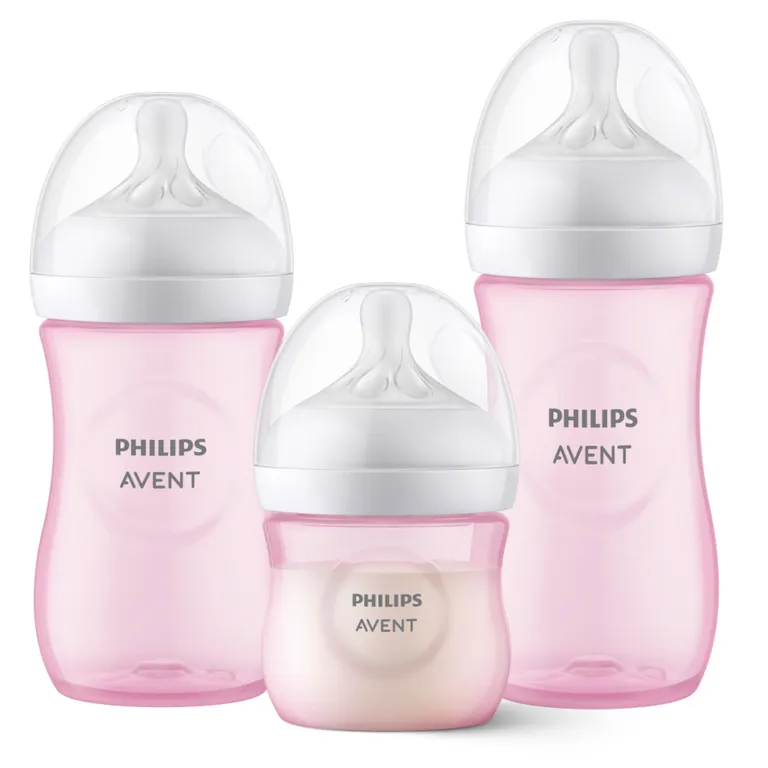 AVENT Sets Regalo Natural Mix Mamaderas Rosado Avent | Falabella Chile