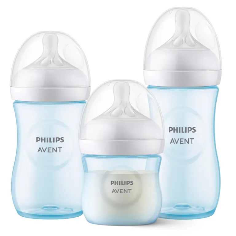 AVENT - Sets Regalo Natural Mix Mamaderas Azul | Ofertitas