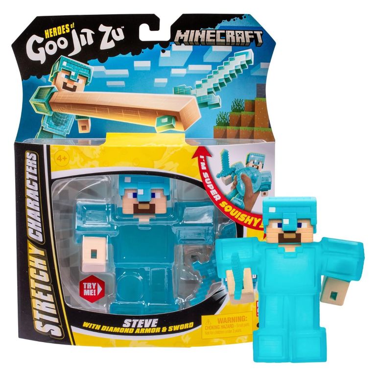 GOO JIT ZU - Figura Minecraft Steve | Ofertitas