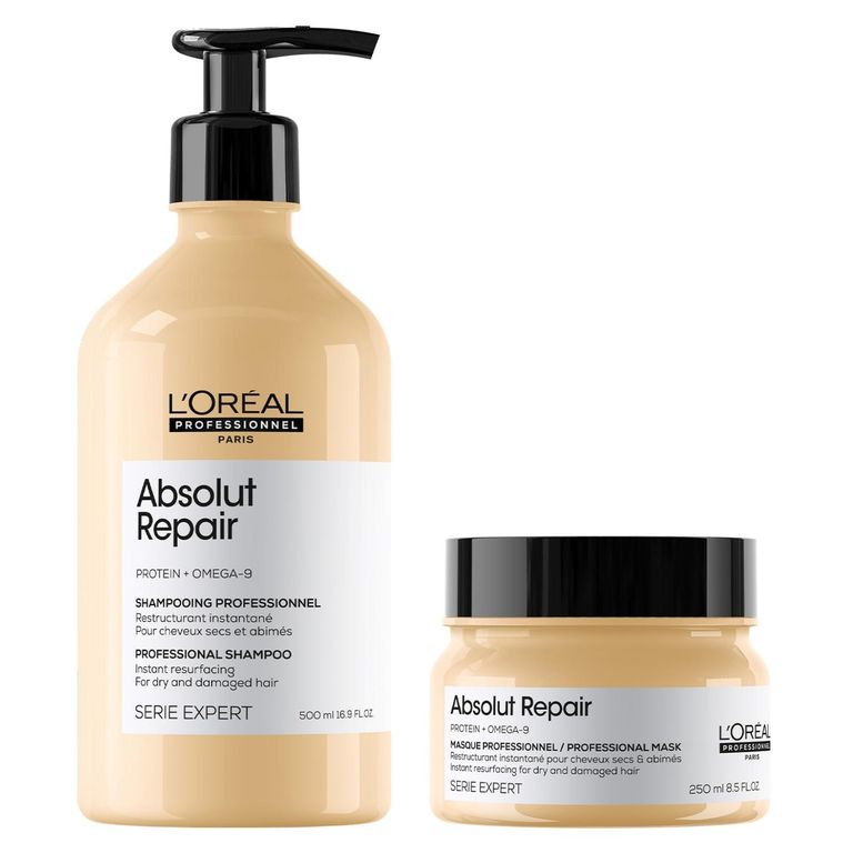 LOREAL PROFESSIONNEL - Set Profesional Reparación y Nutrición Shampoo ...