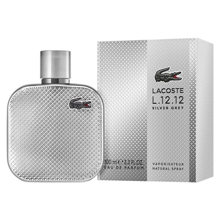 LACOSTE - Perfume Hombre L1212 Silver Grey EDP 100Ml | Ofertitas