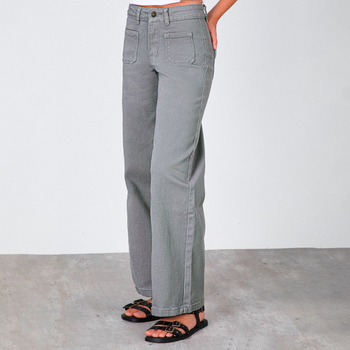 RAINDOOR Jeans Straight Tiro Medio Mujer Raindoor | falabella.com