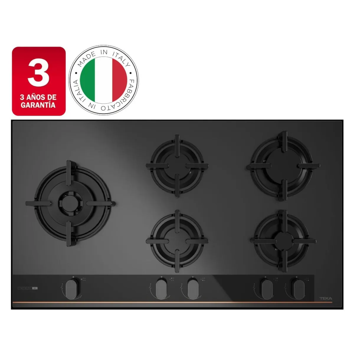 TEKA Encimera Cristalgas Gbc 95 Infinity G1 Teka | falabella.com