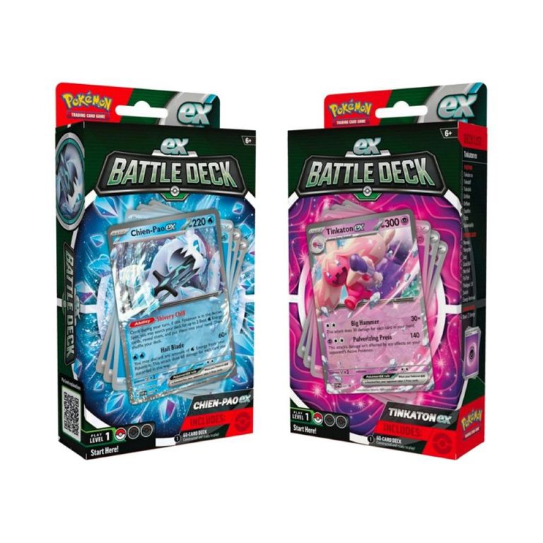 DEVIR Cartas Pokemon: Battle Deck Chien-Pao | Falabella Chile