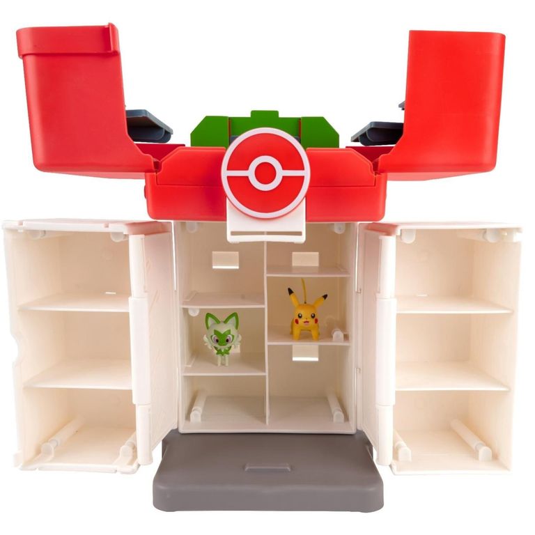 POKEMON Playset Pokemon Play 'N' Display con Pikachu y Sprigatito ...