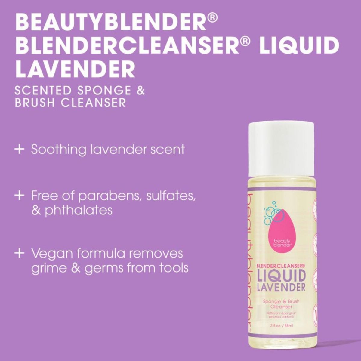BEAUTY BLENDER Lavander Liquid 90 Ml Beautyblender | Falabella Chile