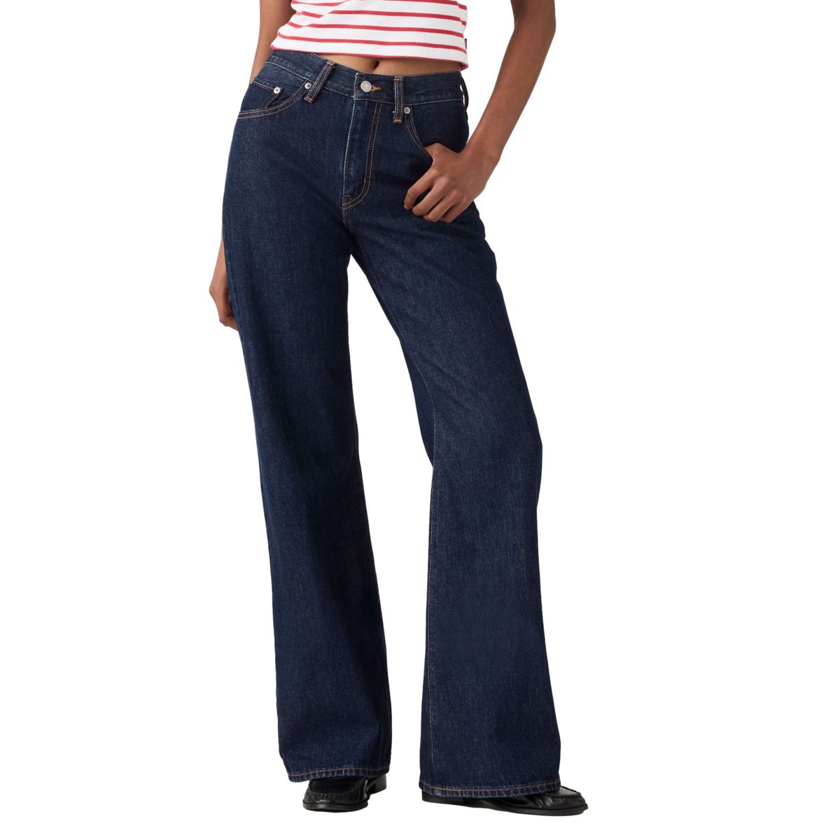 LEVIS Jeans Mujer Middy Loose Boot Levis | Falabella Chile