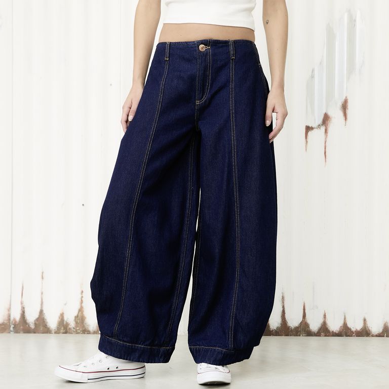 AMERICANINO - Pantalón Balloon Mujer | Ofertitas