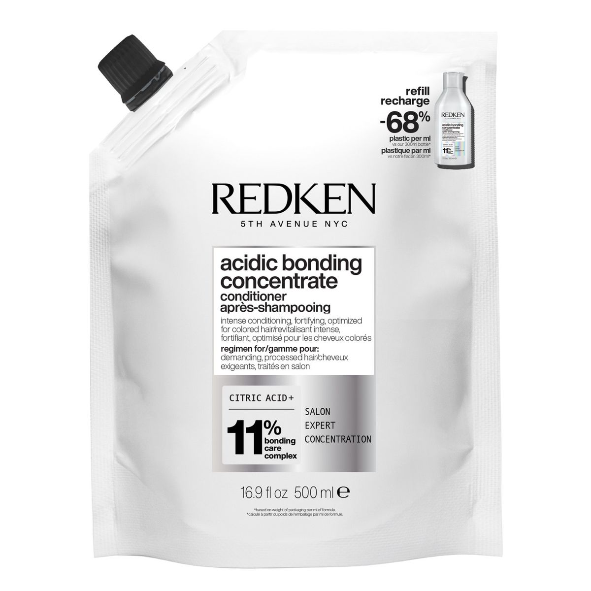 REDKEN Acondicionador Reparación Total ABC Refill 500ml Redken ...