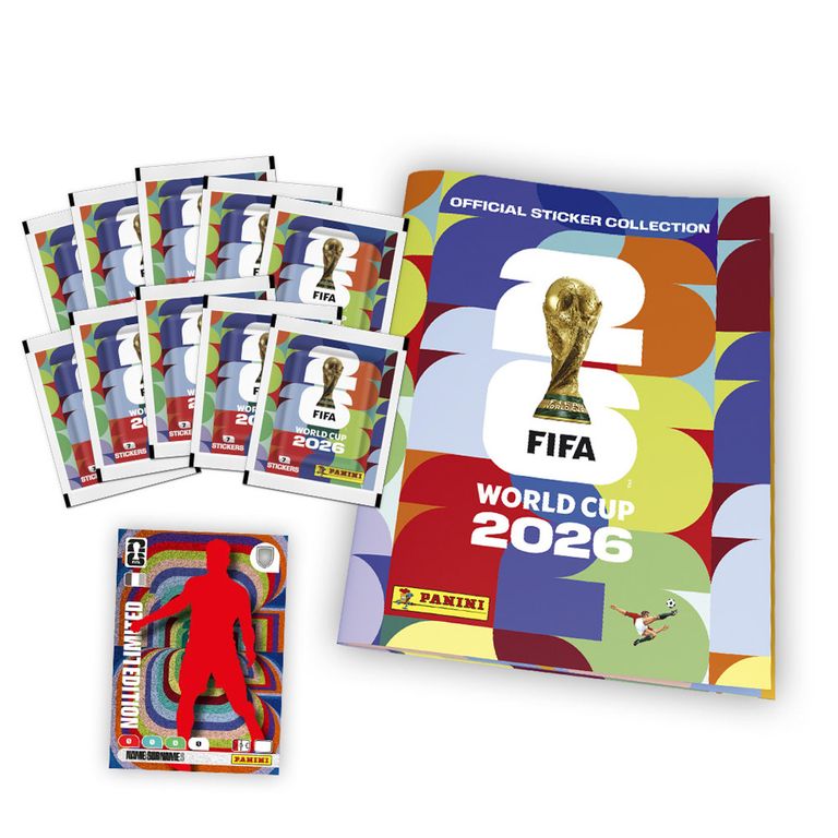 PANINI Álbum Tapa Blanda + 10 Sobres + 1 Carta Coleccionable Leyenda de ...