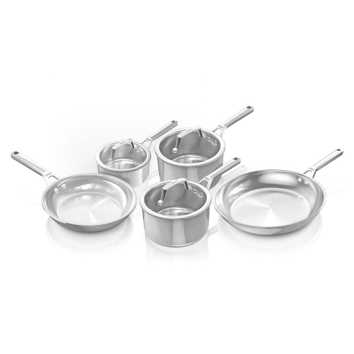 NINJA Set 5 Piezas 16 / 20 / 24 Cm Ninja Everclad | Falabella Chile