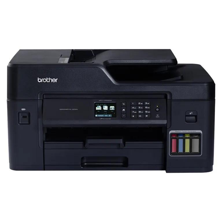 BROTHER Impresora Multifuncional Brother MFCT4500DW Tinta Continua ...