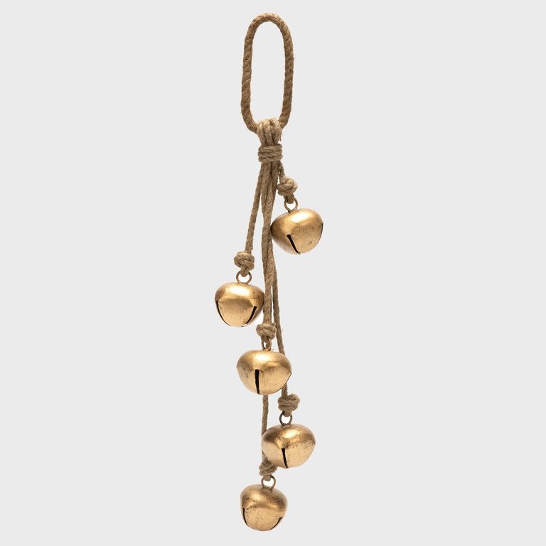 MICA Adorno Colgante Cascabel Gold Navidad 60 Cm Mica | Falabella Chile
