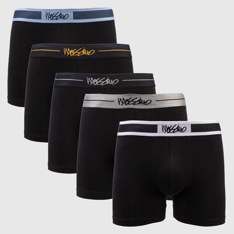 MOSSIMO Pack 5 Bóxer Tejido Algodón Hombre Mossimo | falabella.com