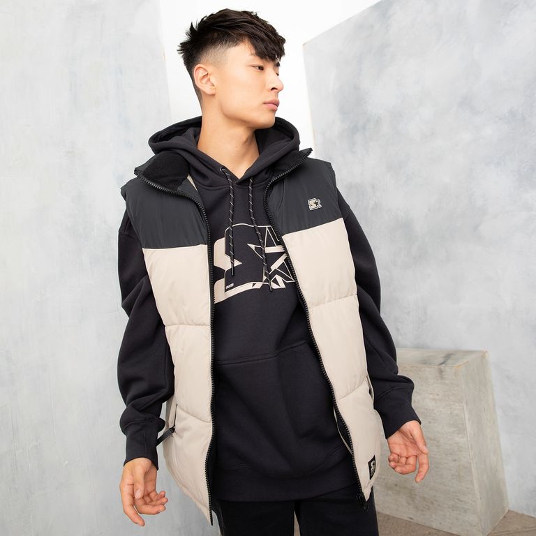 STARTER Parka Sin Mangas Puffer Outerwear Recto Hombre Starter ...