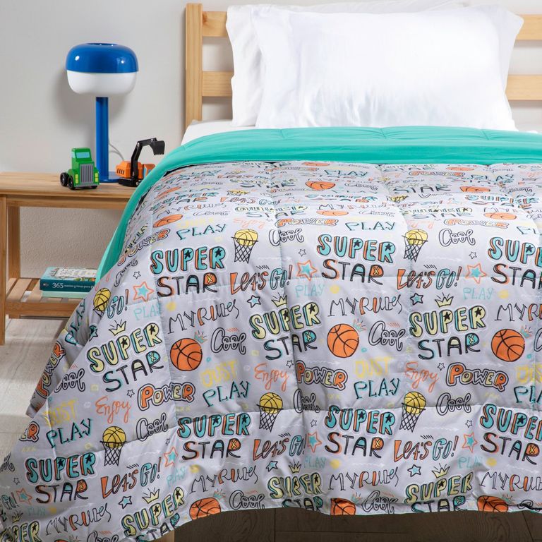 MICA KIDS Plumón Estampado Ball 1.5 Plazas Mica Kids | falabella.com