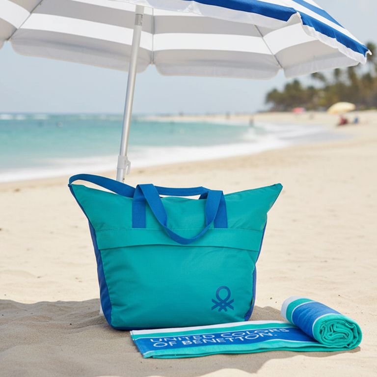 BENETTON - Bolso Playa + Toalla | Ofertitas