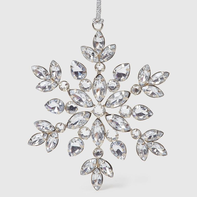 MICA Adorno Colgante Para Árbol De Navidad Copo De Nieve Mica ...