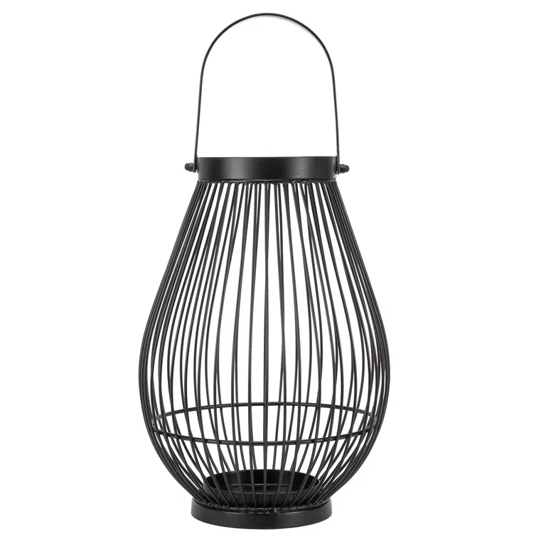 Fanal Negro Rejas 24Cm Basement Home | Sodimac Chile