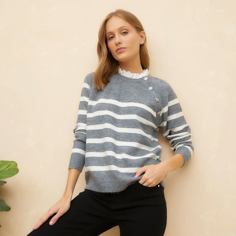 ELLE Sweater Mujer ELLE | falabella.com