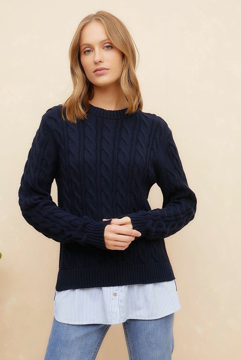 ELLE Sweater Mujer ELLE | falabella.com