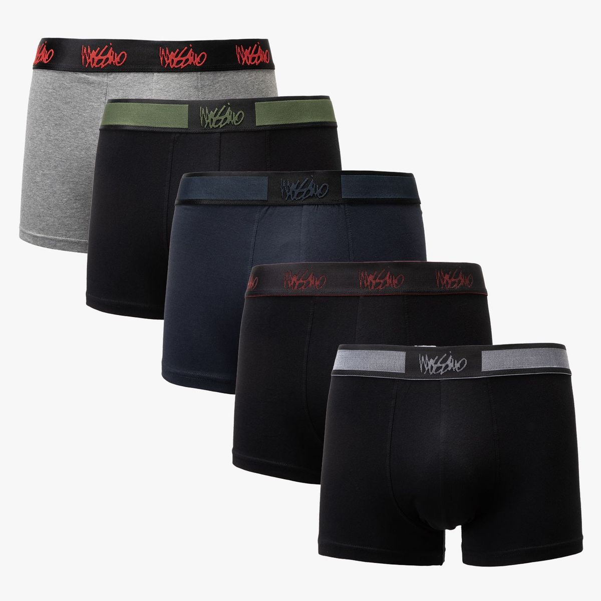 MOSSIMO Pack De 5 Bóxer Algodón Hombre Mossimo | Falabella Chile