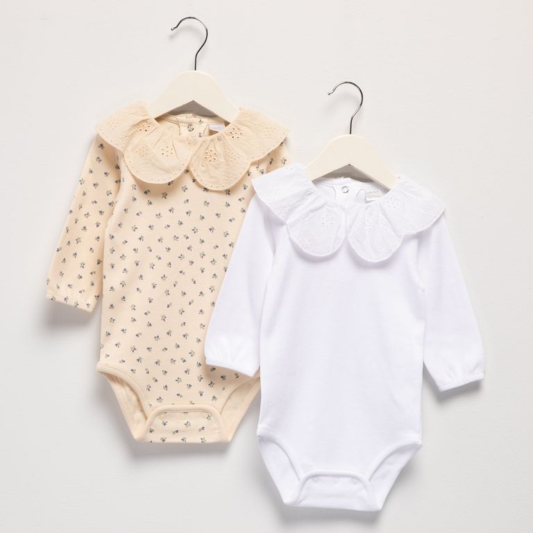 YAMP - Pack De 2 Bodys Bebé Niño Algodón | Ofertitas