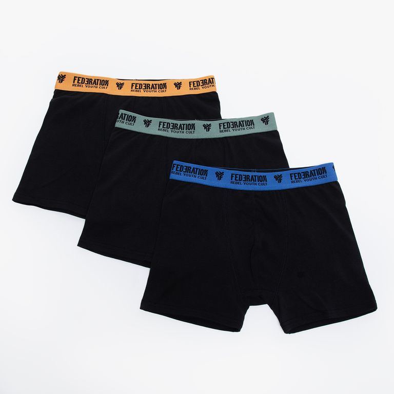 FEDERATION - Pack 3 Boxer Algodón Niño | Ofertitas