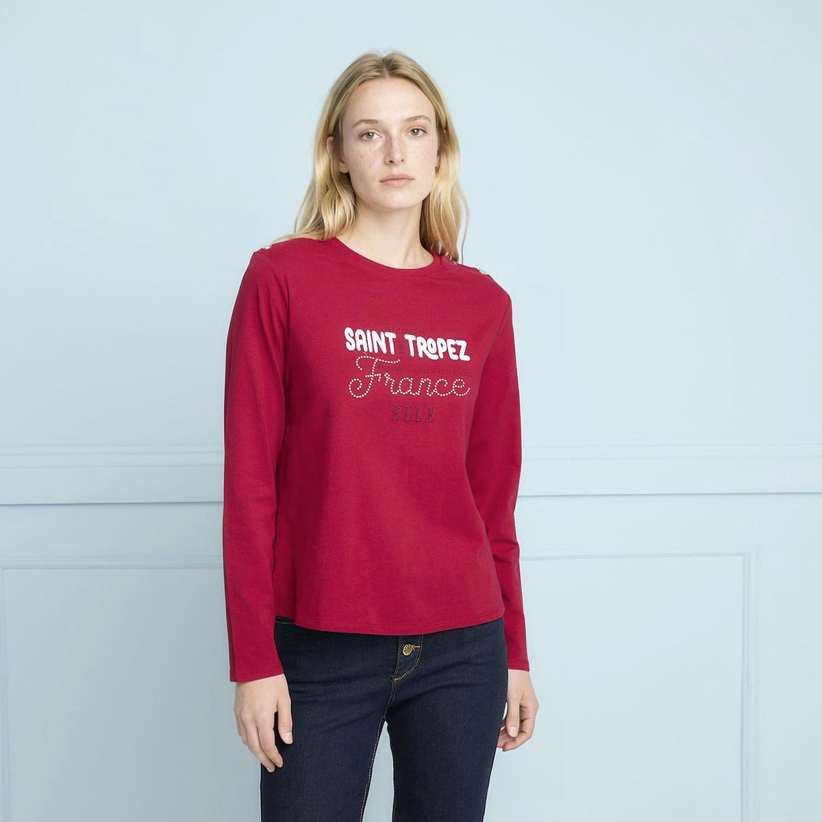 ELLE Polera Mujer Elle | Falabella Chile