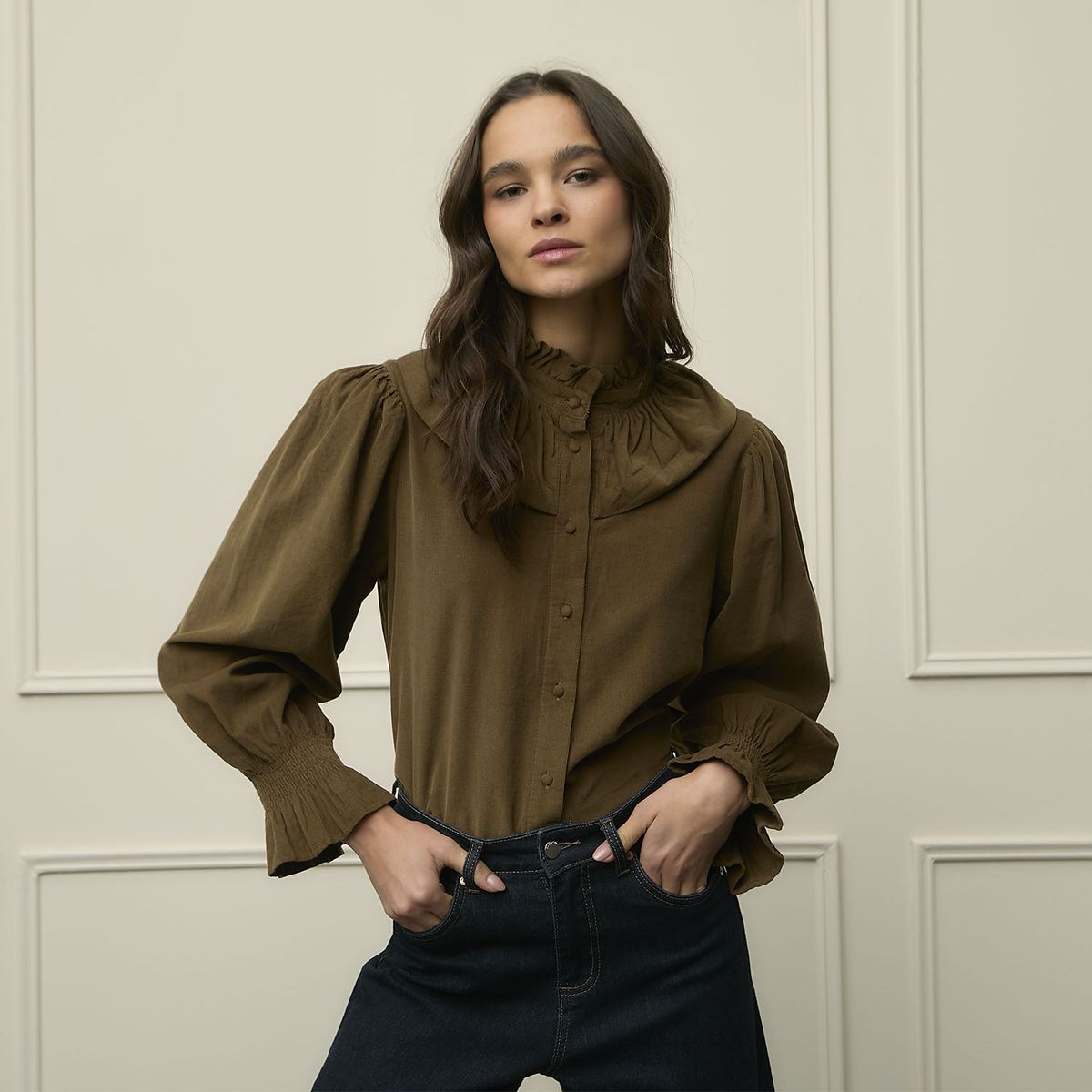 BASEMENT Blusa Algodón Mujer Basement | Falabella Chile
