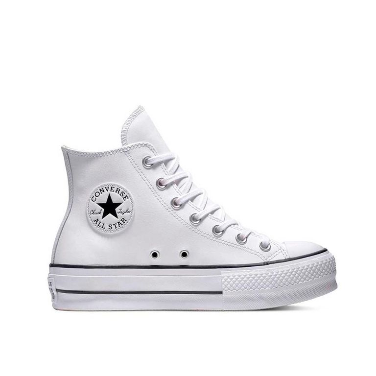 Tenis Converse Botas Cuero Ctas Lift Para Mujer-Blanco CONVERSE ...