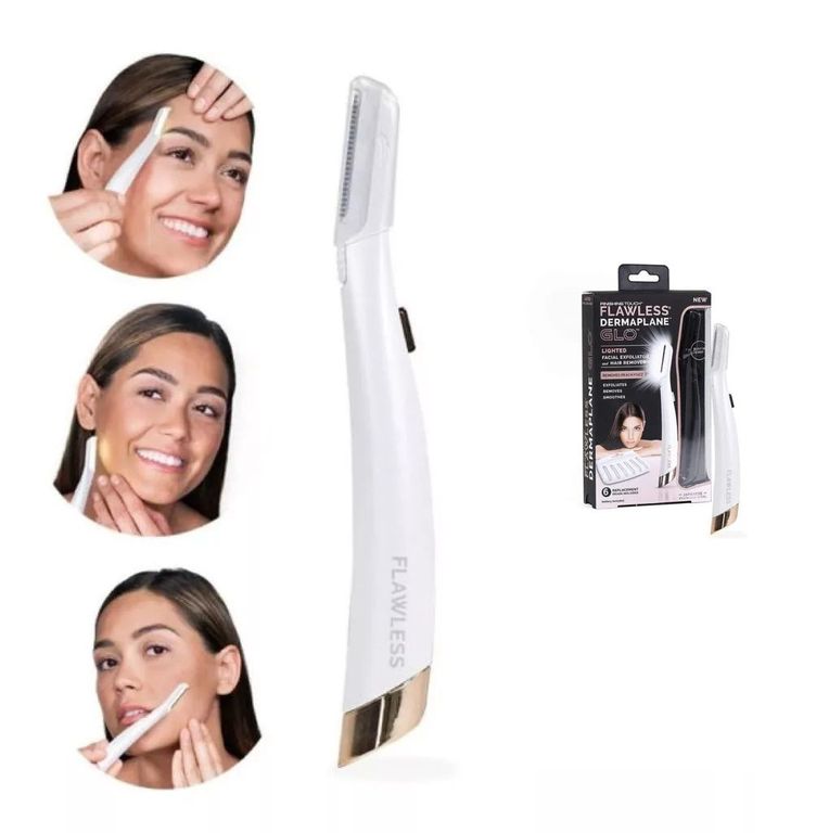 Flawless dermaplane glo exfoliador y removedor de pelo GENERICO ...