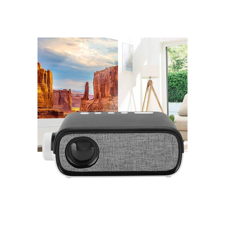 Proyector De Video Mini Yg280 Negro 800 Lumens Hdmi Usb Led ONE PIXEL ...