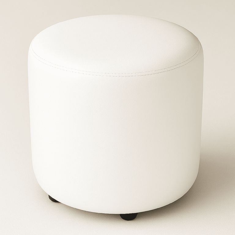 Puff circular blanco PUFF BOGOTA | falabella.com