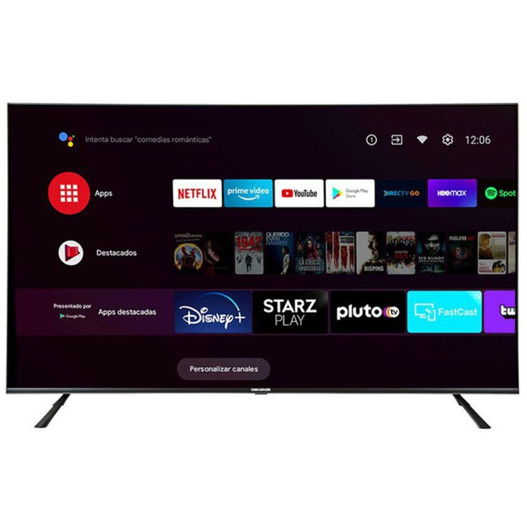 Televisor Challenger 43 Pulgadas LED FHD Smart TV Negro LED43LO68 ...