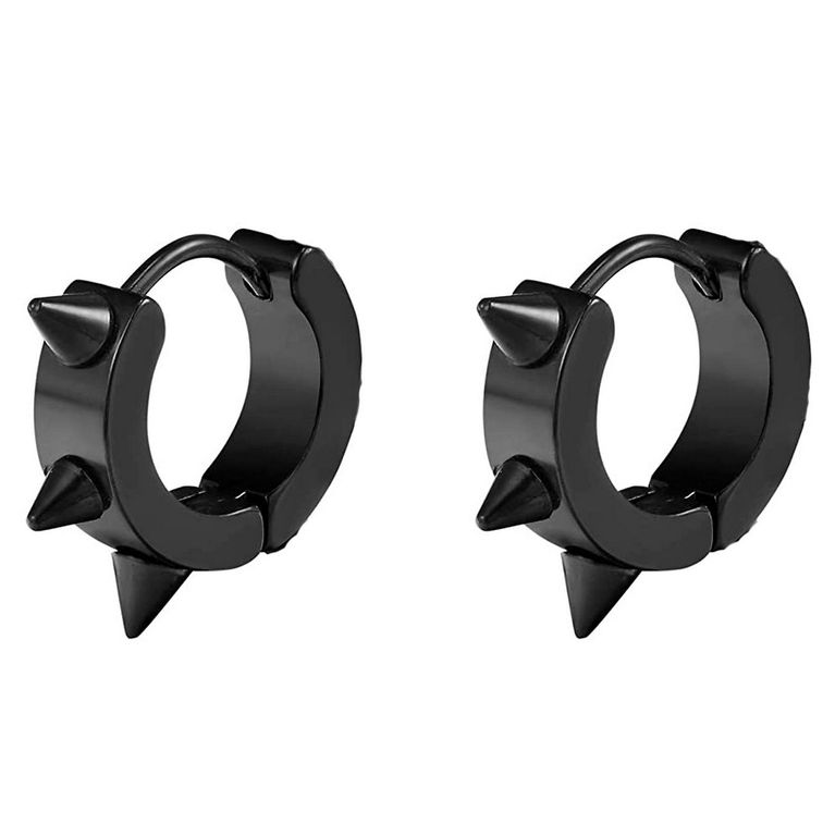 Aretes Candonga Punk Puas Acero Inoxidable_. DAYOSHOP | Falabella Colombia
