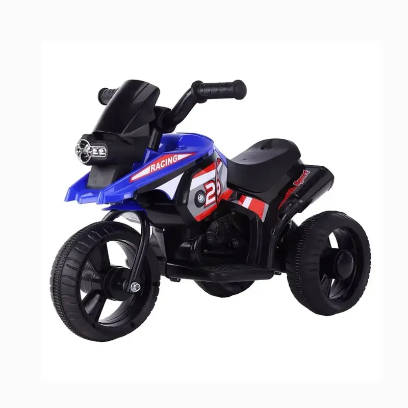 Moto Carro Electrico Niños Recargable Montable Trimoto PT604 Azul_. KIDSHOP | falabella.com