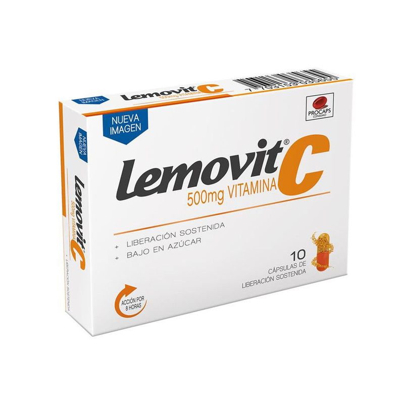 Vitamina C Lemovit 500 Mg X 30 Capsulas PROCAPS | falabella.com