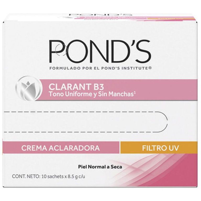 Crema Con Protector Solar Ponds Clarant B3 X 10 Sobres PONDS ...