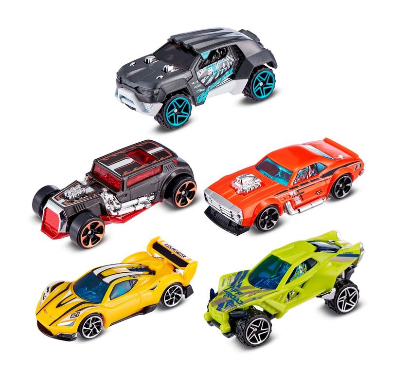 Carros Metal Machines Set X5 Surtido - Carritos Escala 164 ZURU ...