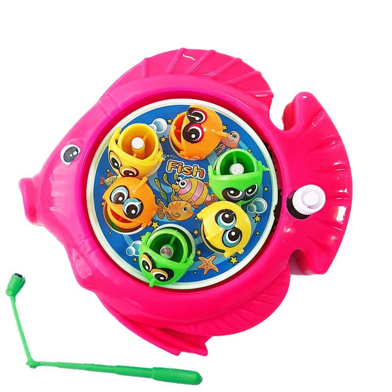 Juego De Pesca Iman Juguete Giratorio Infantil Pez DAYOSHOP | falabella.com